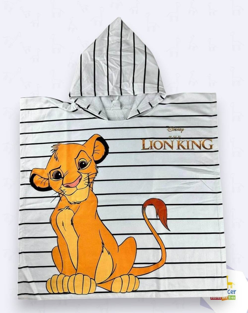 Paño Tipo Poncho Rey León – Amanecer Babies And Kids
